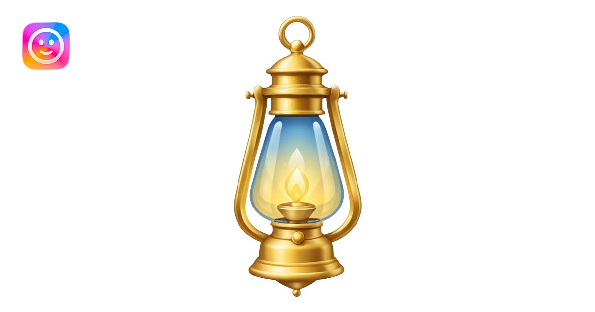 Lanterna flutuante do filme da Rapunzel emoji | AI Emoji Generator