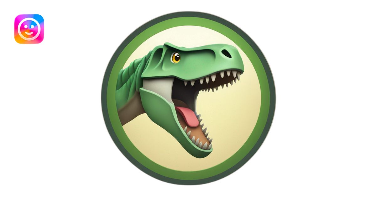 Jurassic parc logo emoji | AI Emoji Generator