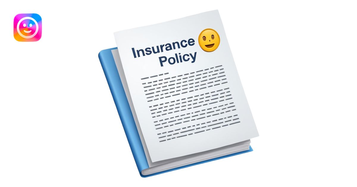 insurance policy emoji | AI Emoji Generator