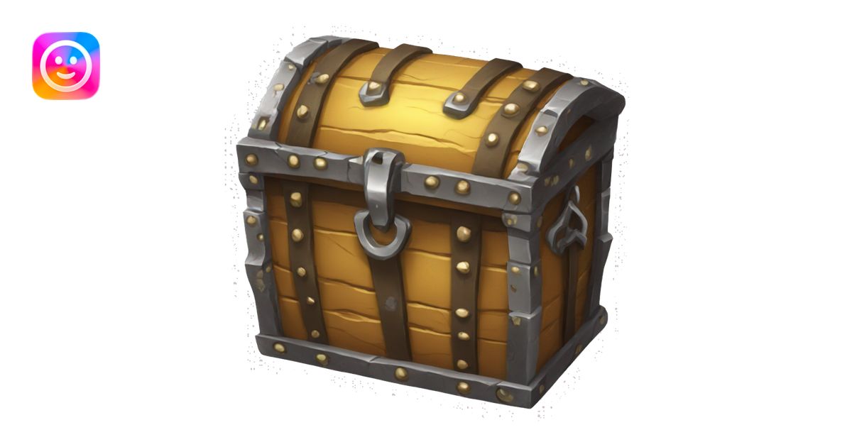 trapped treasure chest dungeons and dragons emoji | AI Emoji Generator