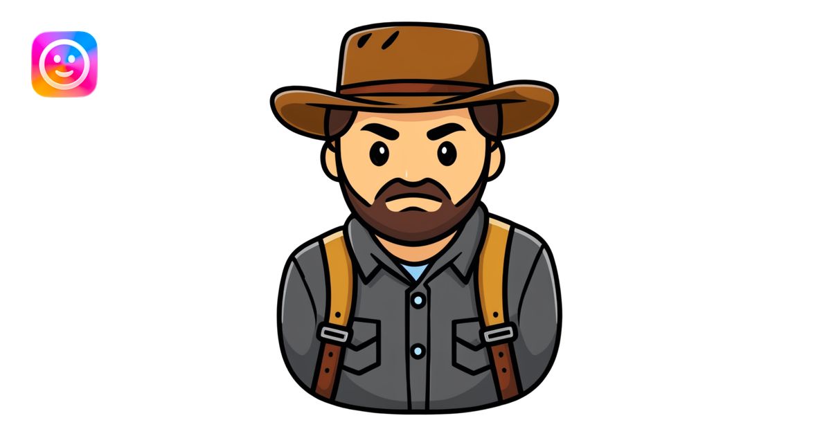 Arthur Morgan from Red Dead Redemption image | AI Emoji Generator