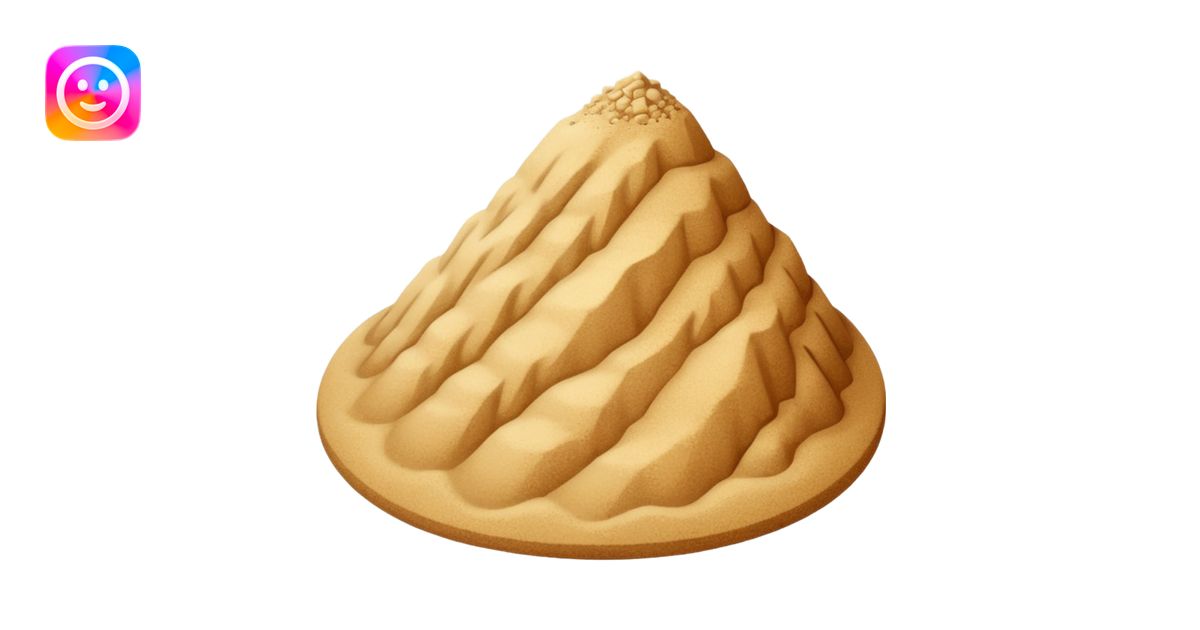 sand emoji | AI Emoji Generator