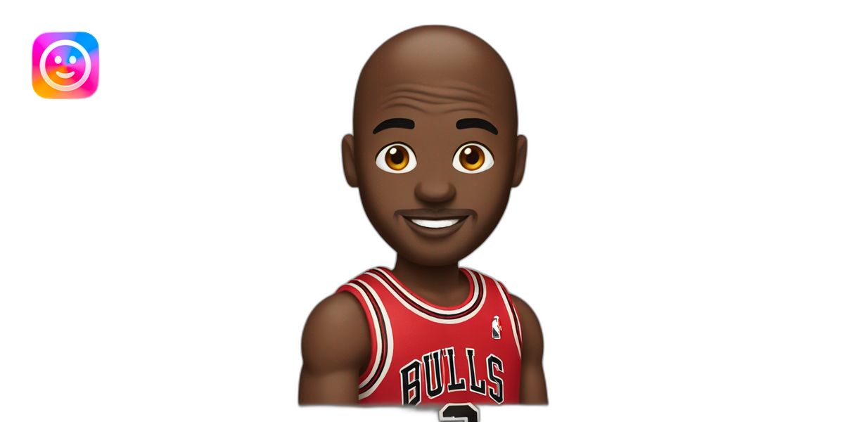 Michael Jordan emoji | AI Emoji Generator