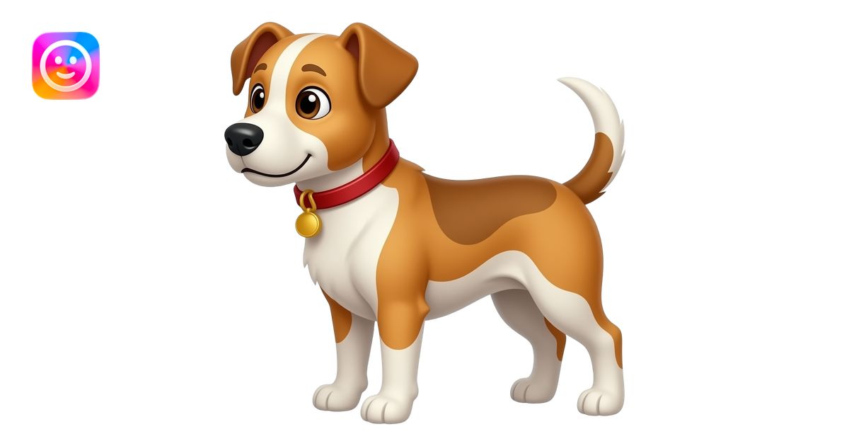 dog emoji | AI Emoji Generator