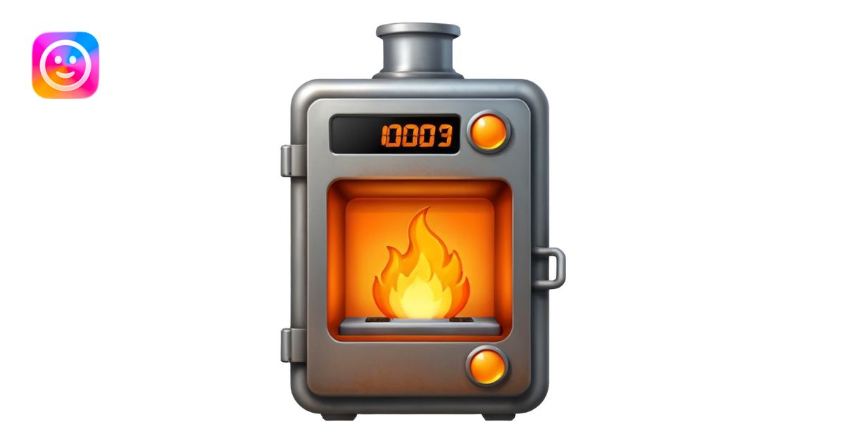 Furnace realistic emoji | AI Emoji Generator