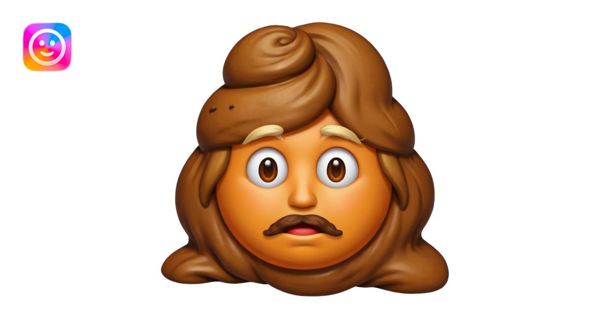 the poop emogi, a pile of poop in trumps image none of those are what i ...