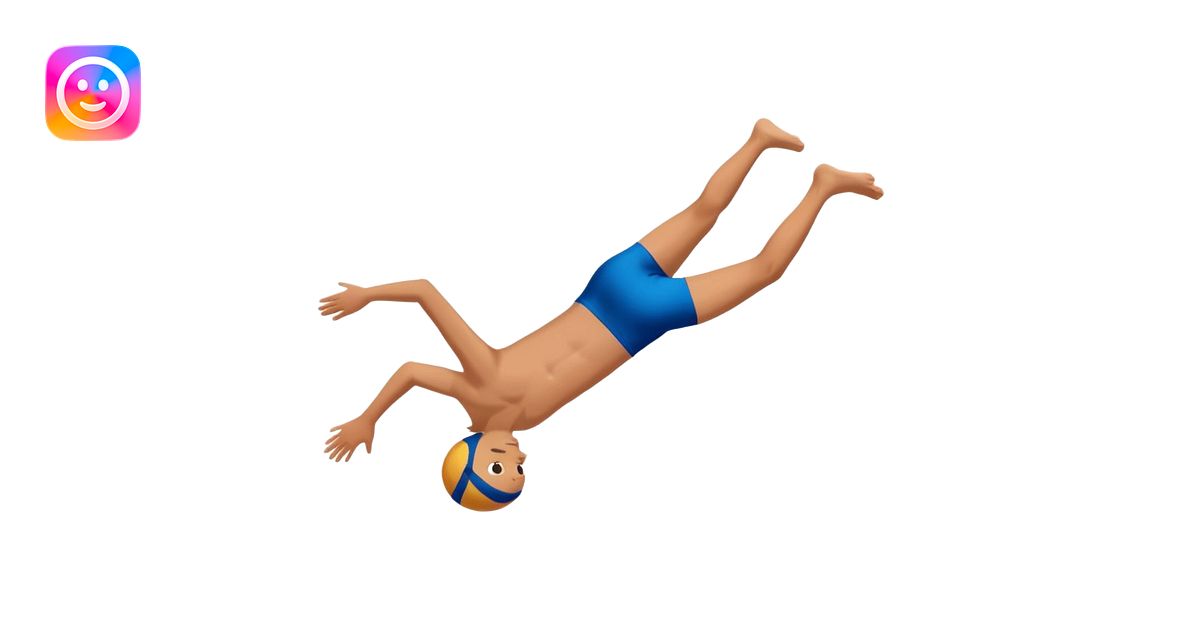 Kid doing a belly flop in to a pool full of water. Show the ...