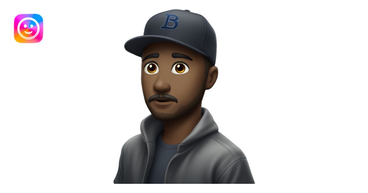 man in baseball cap emoji | AI Emoji Generator