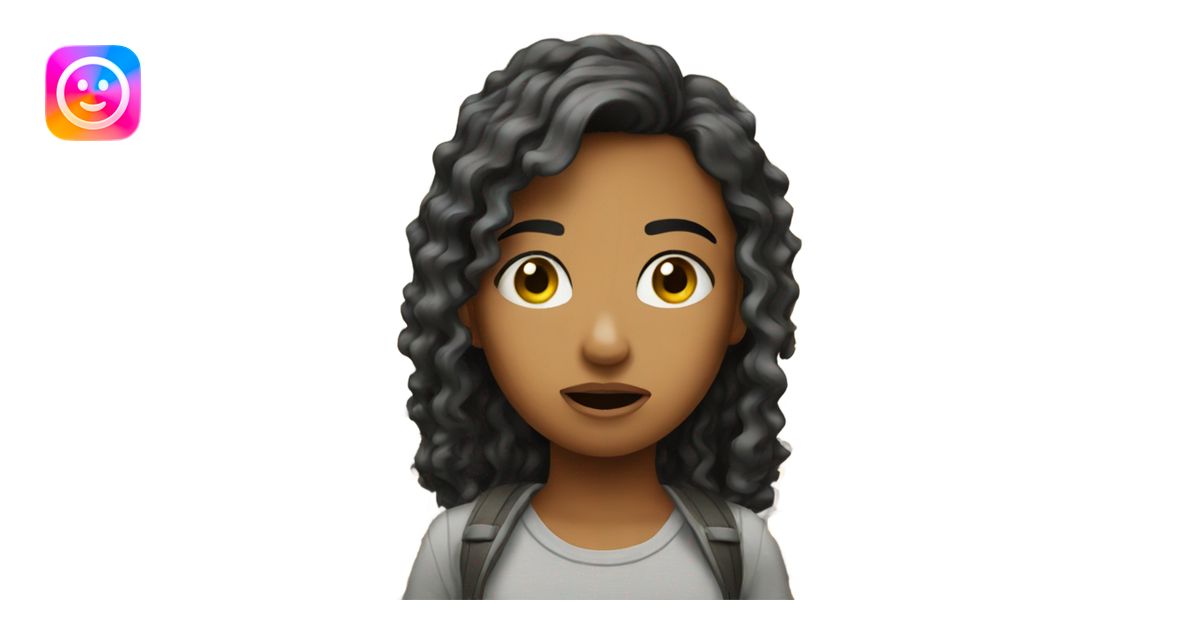 disaster girl face meme emoji | AI Emoji Generator