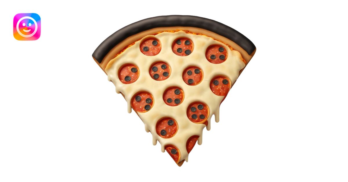 mystery pizza, black full filled in black pizza outline with a question ...