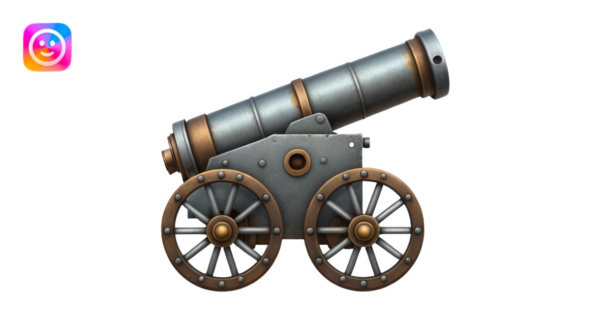 Cannon emoji | AI Emoji Generator