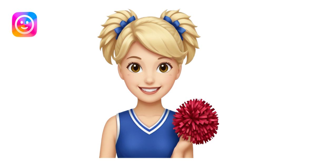 cheerleading emoji | AI Emoji Generator