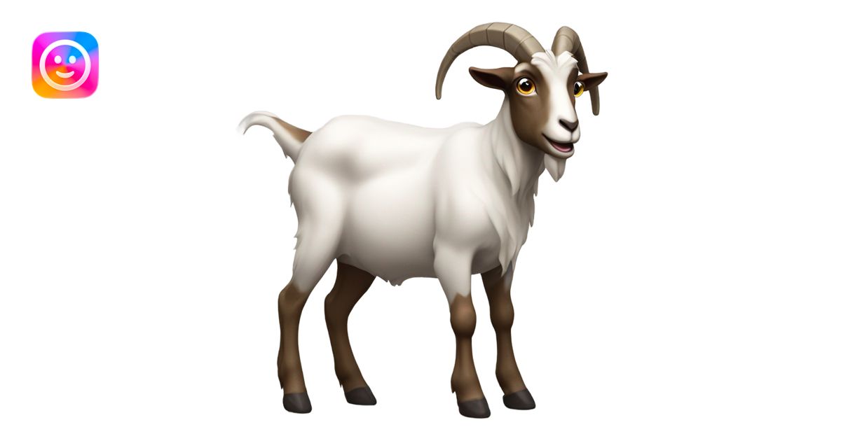 Goat emoji | AI Emoji Generator