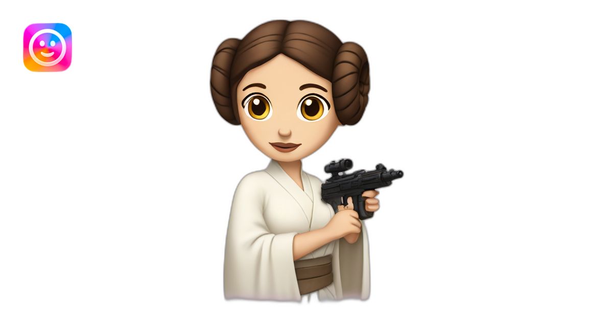 princess leia reproduction emoji | AI Emoji Generator