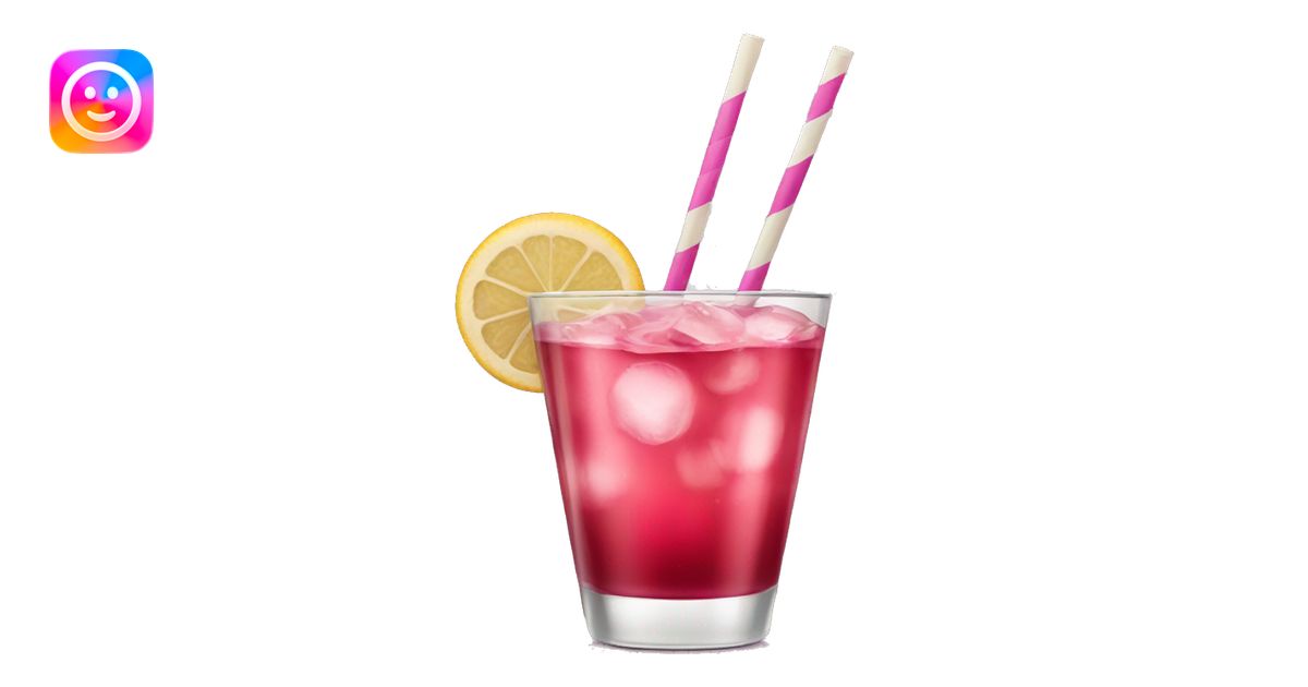 Cosmopolitan drink emoji | AI Emoji Generator