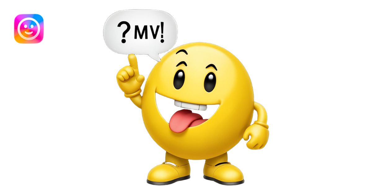I want classic Pac man or smiley icon showing the phrase: "Give me more ...