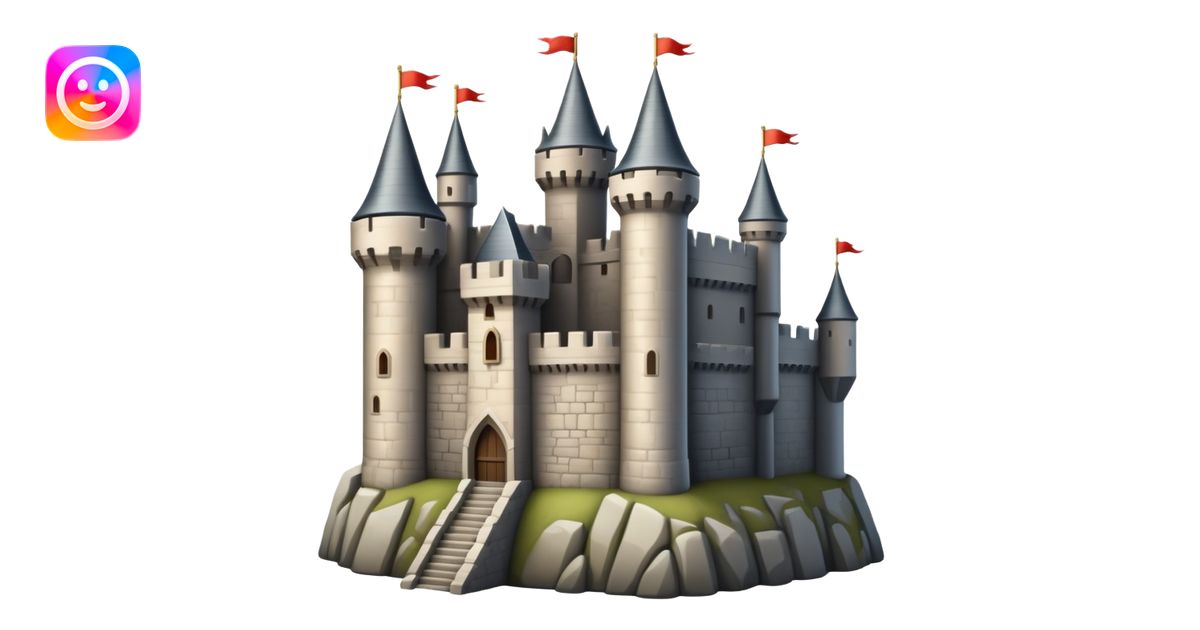 medieval castle emoji | AI Emoji Generator