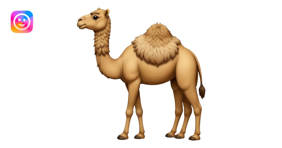 camel emoji | AI Emoji Generator