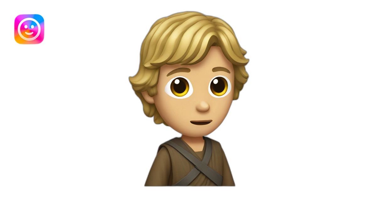 Luke Skywalker emoji | AI Emoji Generator