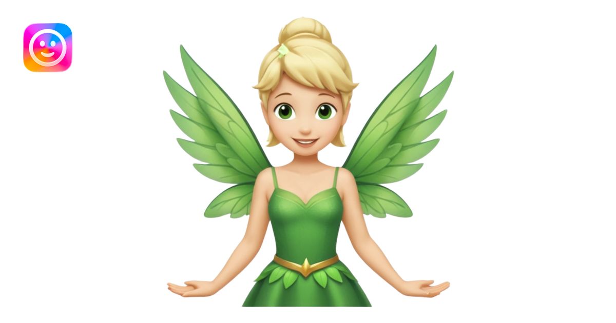 Tinker Bell from Peter Pan emoji | AI Emoji Generator