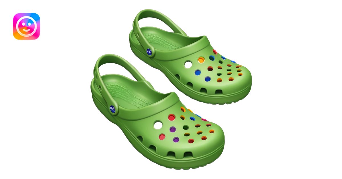 Crocs emoji | AI Emoji Generator