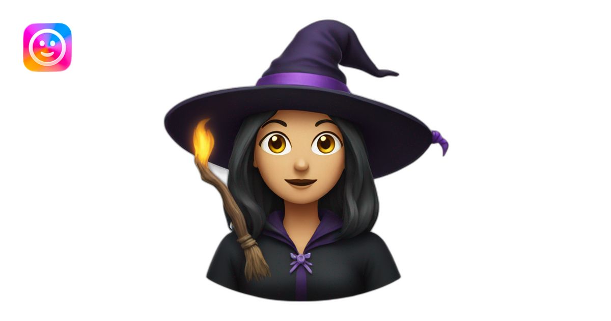 witch emoji | AI Emoji Generator