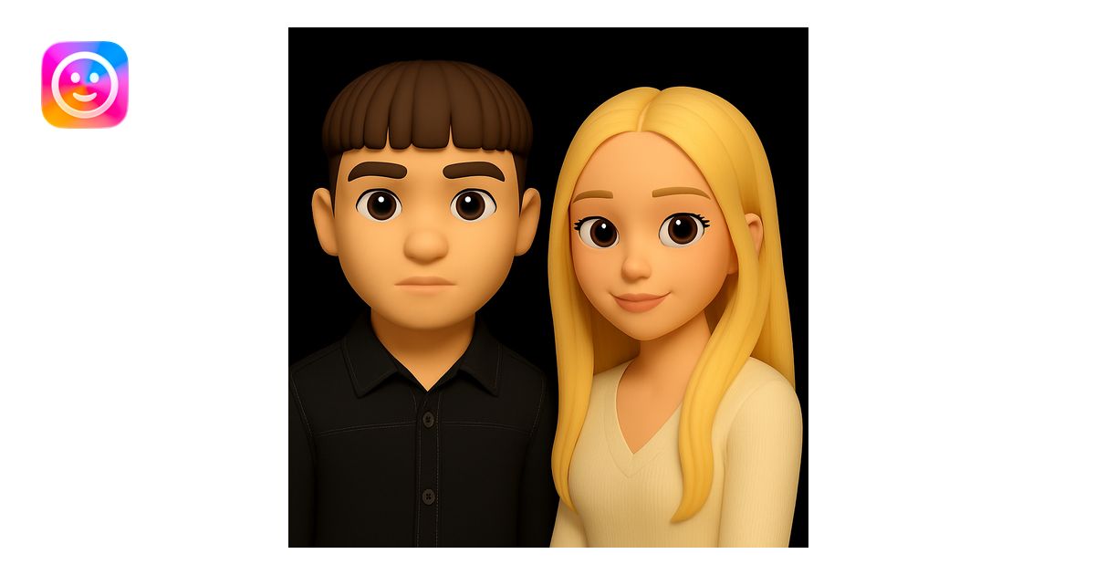Increase the free space between the guy and the girl, separating them ...