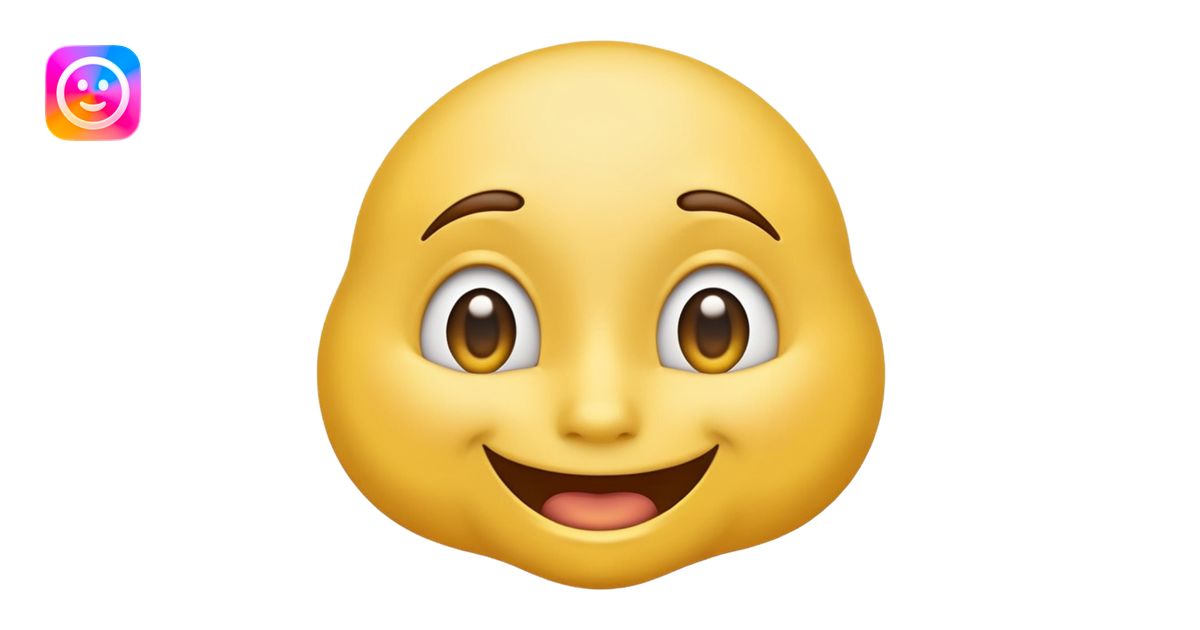 Bashful but excited emoji with large butt emoji | AI Emoji Generator
