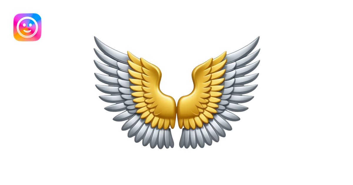 Left side wing emoji | AI Emoji Generator