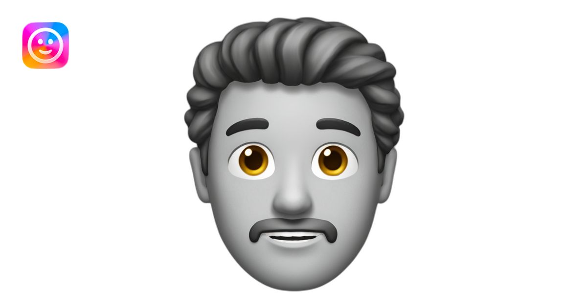 hombre-peinado-medio-moreno-guapo emoji | AI Emoji Generator