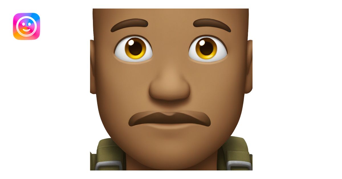an emoji for a thousand yard stare emoji | AI Emoji Generator