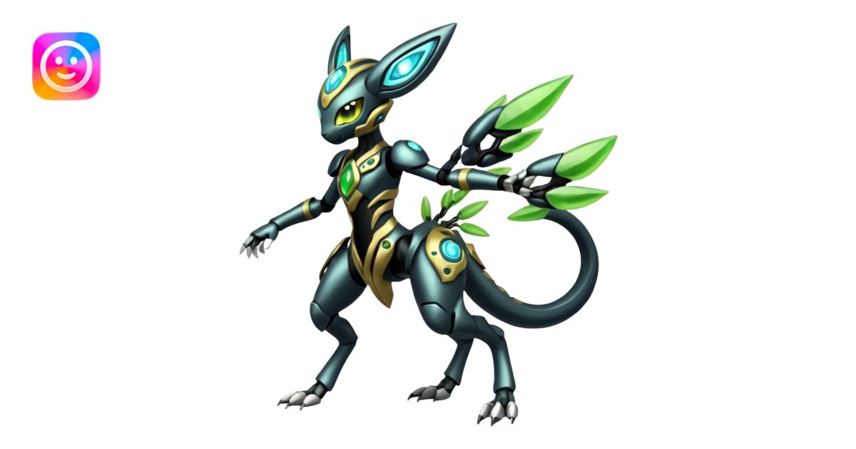 Exotic Futuristic Cyborg-Cyber-Meloetta-Zygarde-Zeraora-Protogen-Palkia ...