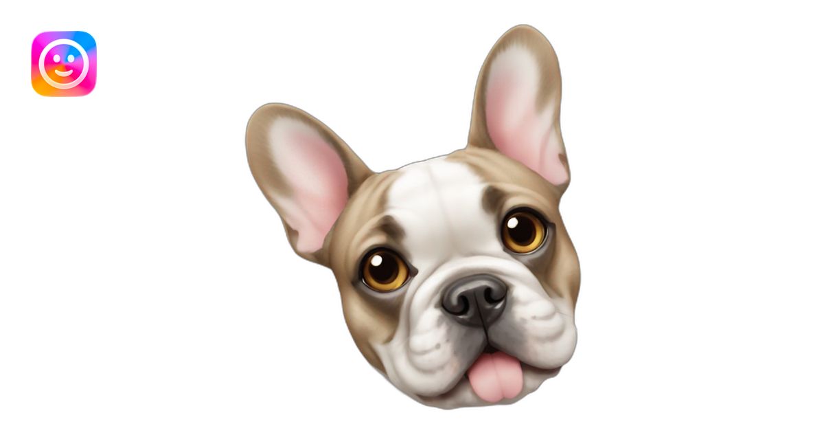 French Bulldog emoji | AI Emoji Generator