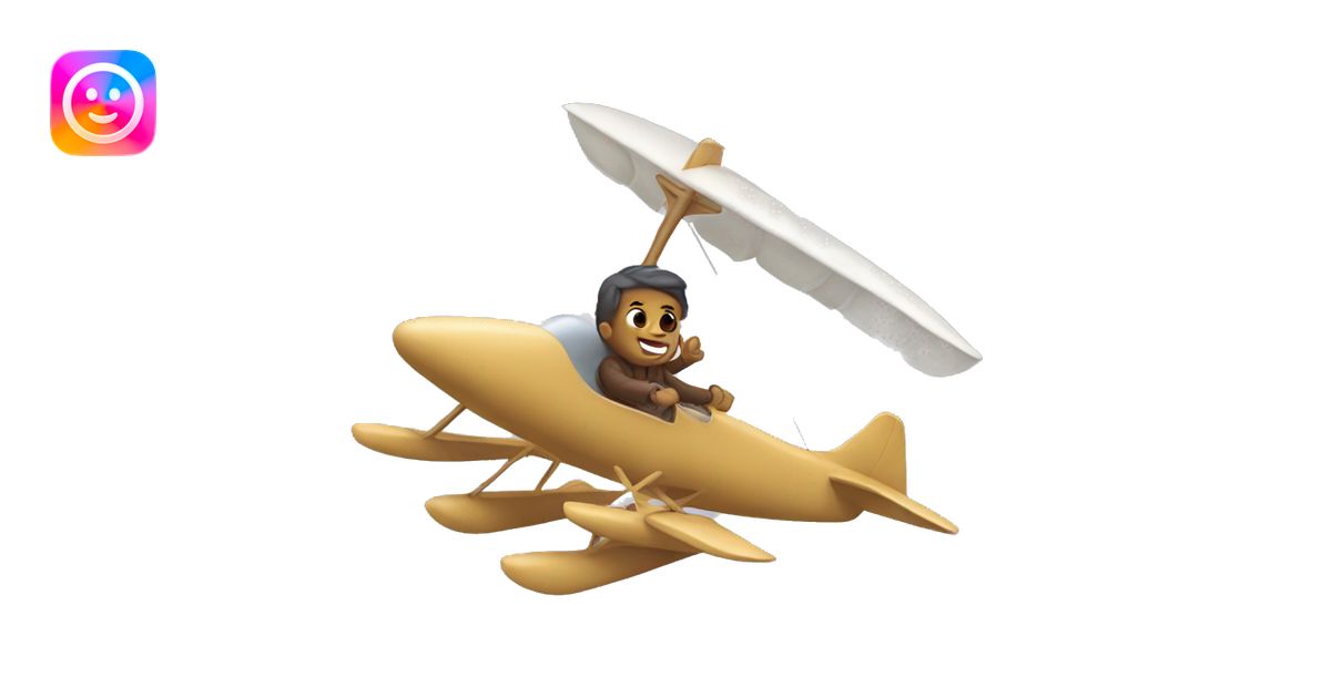 Gliding emoji | AI Emoji Generator