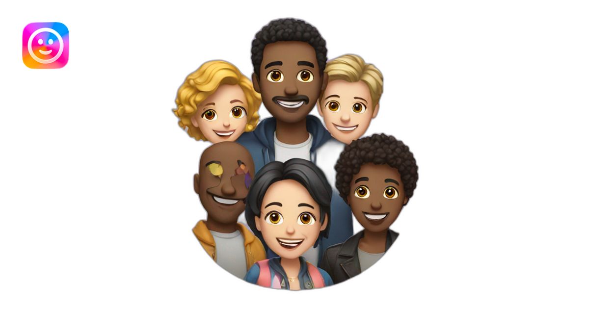 Party with friends emoji | AI Emoji Generator