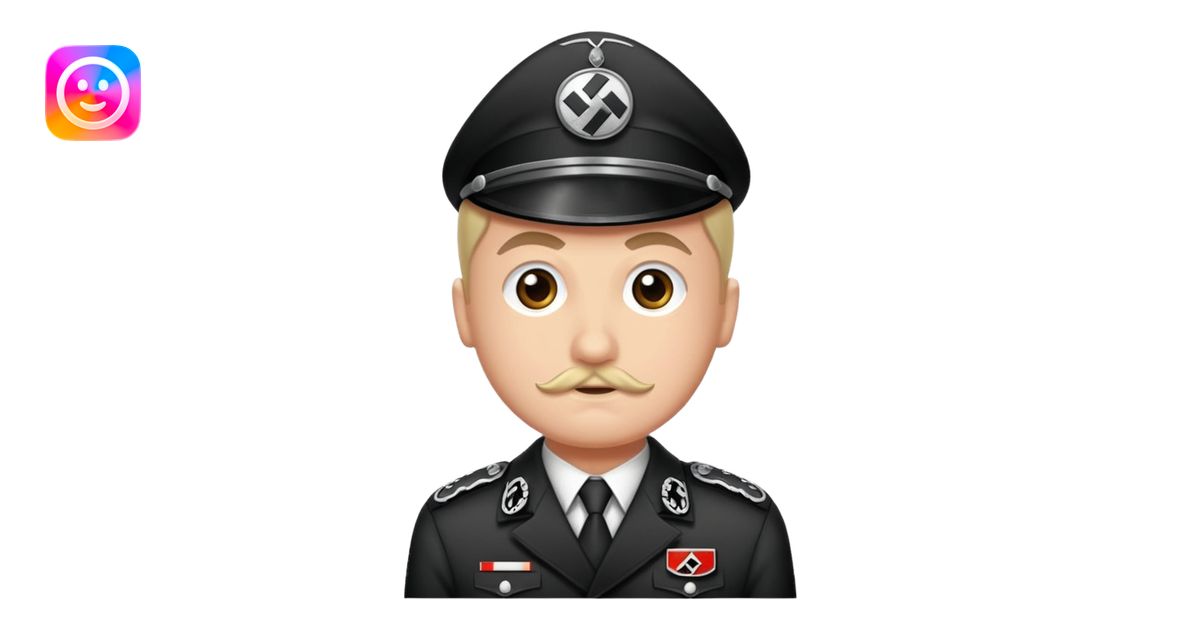 Nazi Almanyası bayrağı emoji | AI Emoji Generator