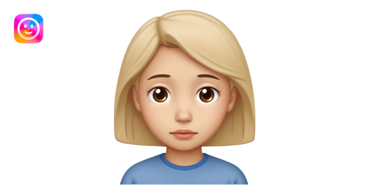 Make a cute shy 😌 in this emoji emoji | AI Emoji Generator