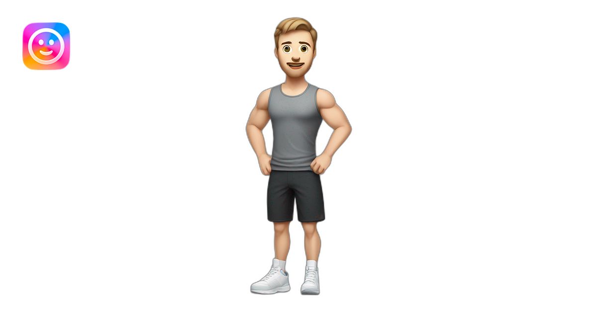 Full height Actively gesturing with hands Pale skinned Fit Man With the ...