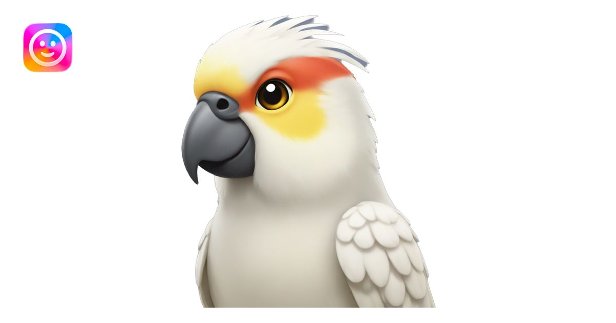 Cockatiel emoji | AI Emoji Generator
