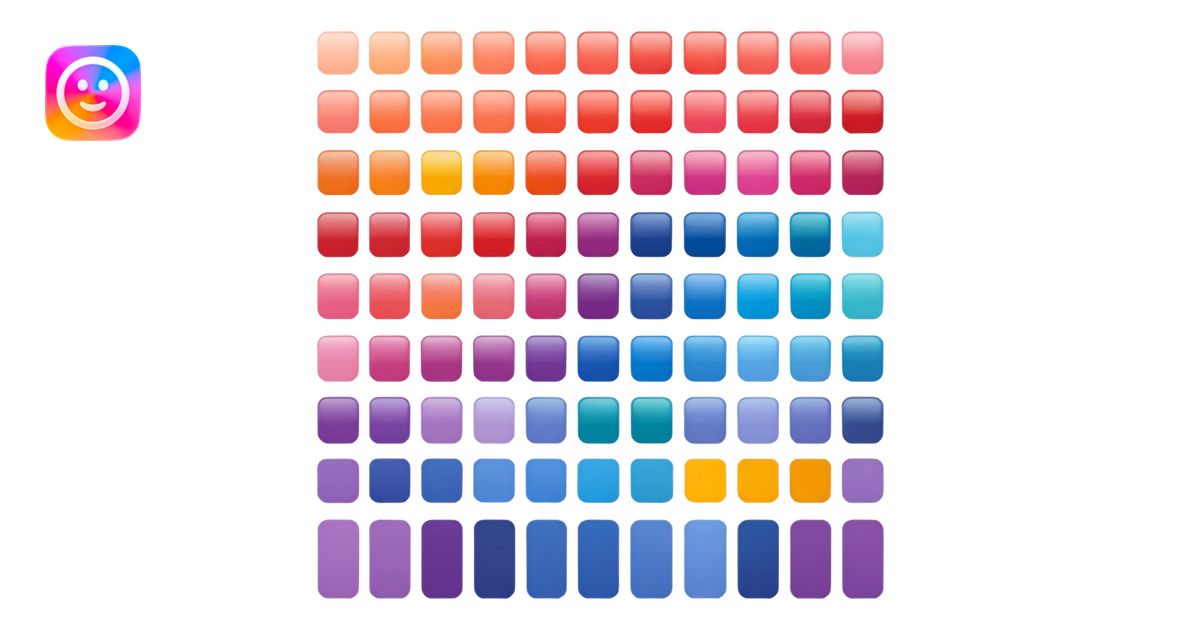 pantone color palete emoji | AI Emoji Generator