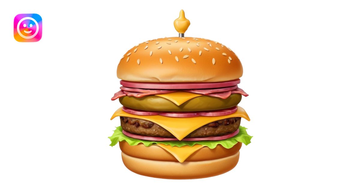 Burger in potato bun (NO SESAME) with these ingredients: Swiss cheese ...