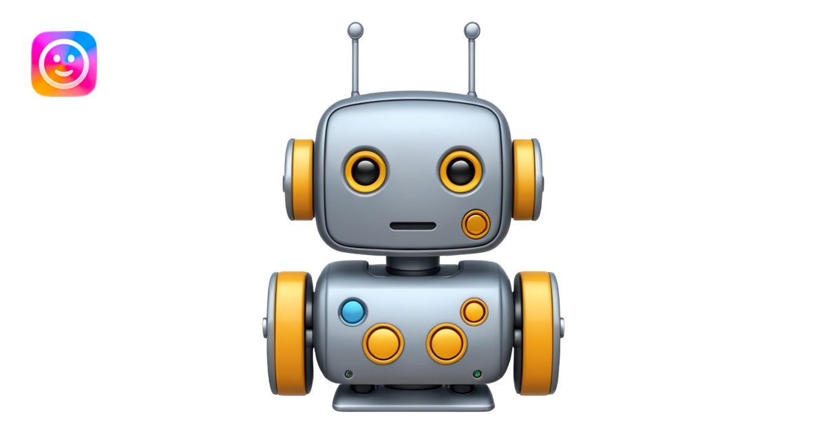 robotic stmoach emoji | AI Emoji Generator