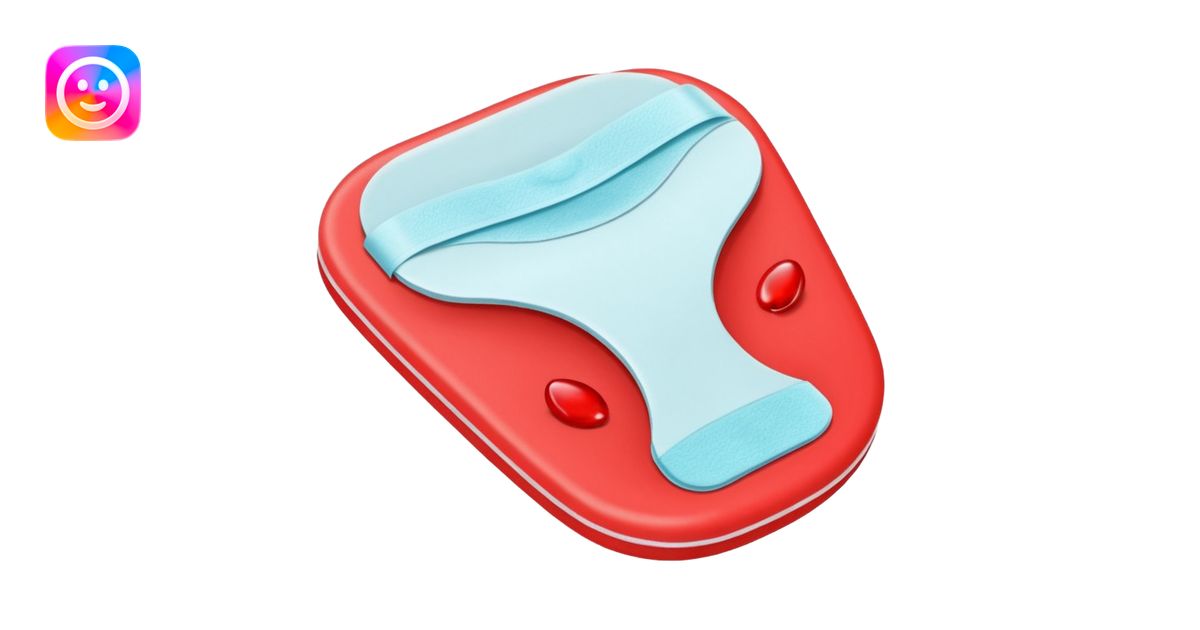 sanitary pad with blood, realistic details emoji | AI Emoji Generator