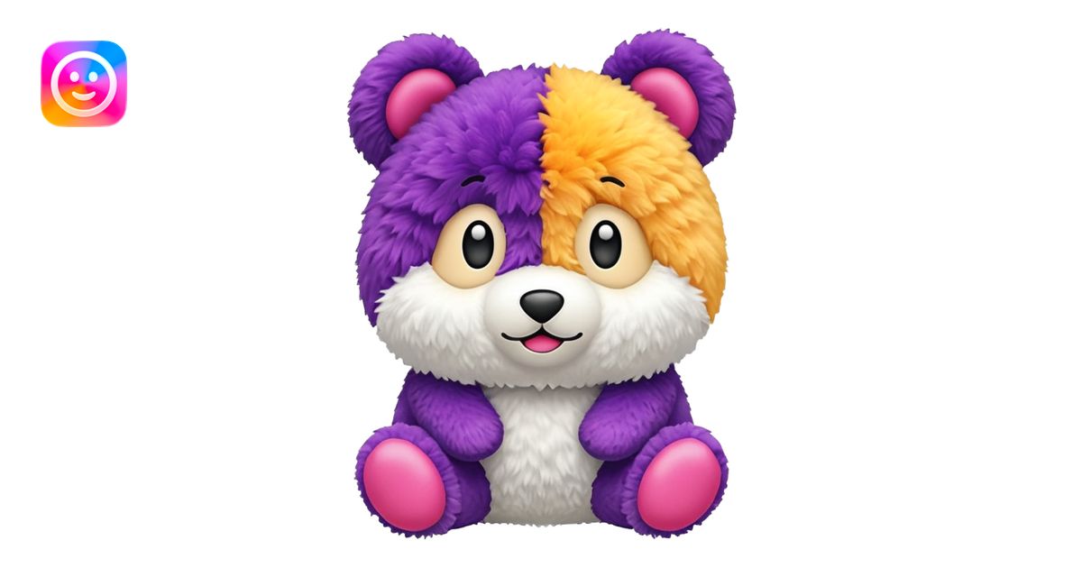plush toy emoji | AI Emoji Generator