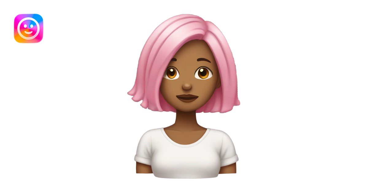 create a girl with pink hair, earrings, who hugs herself, her eyes are ...