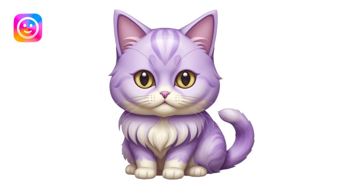 Persian-Liepard-Delcatty-Pokémon-fusion emoji | AI Emoji Generator