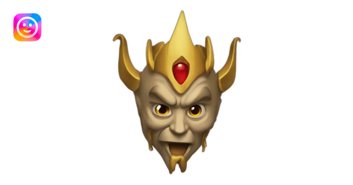 Roi d démon emoji | AI Emoji Generator
