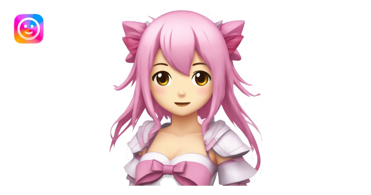 Madoka Kaname emoji | AI Emoji Generator