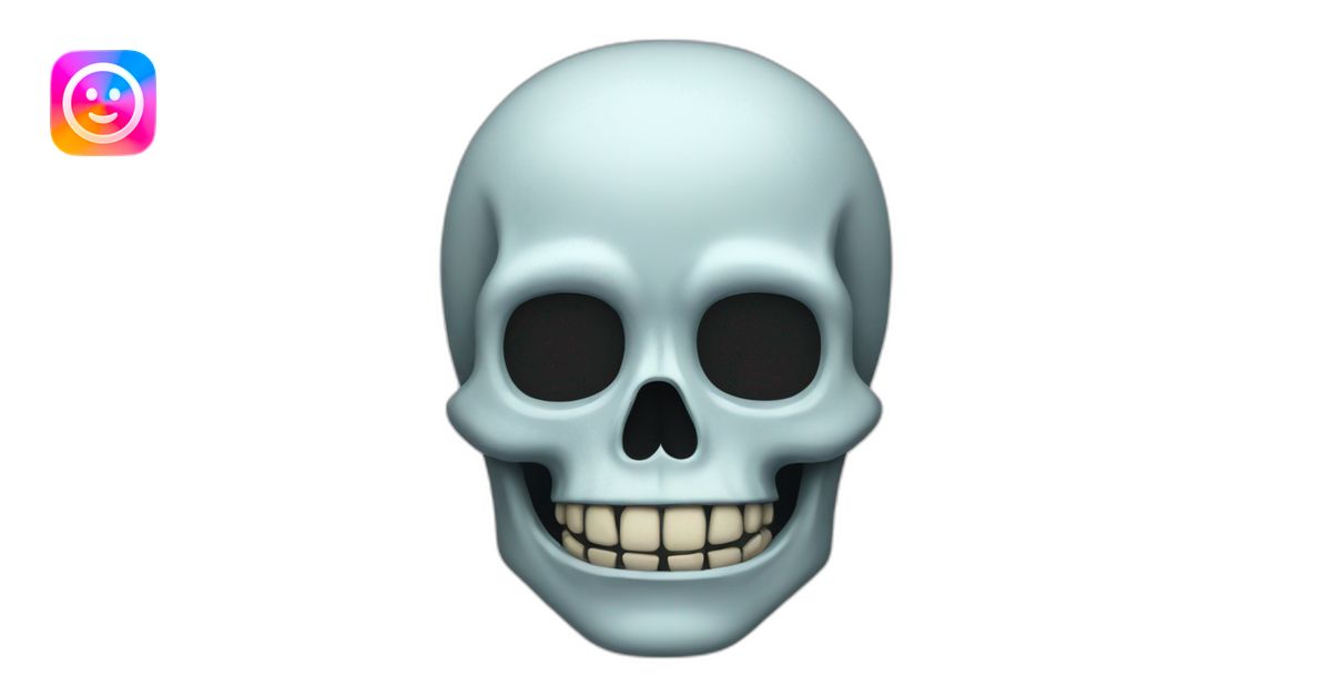 sans the skeleton emoji | AI Emoji Generator