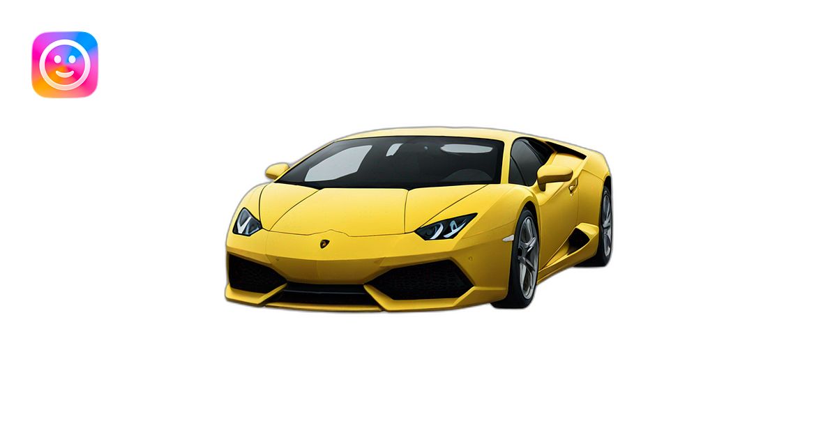 Lamborghini emoji | AI Emoji Generator